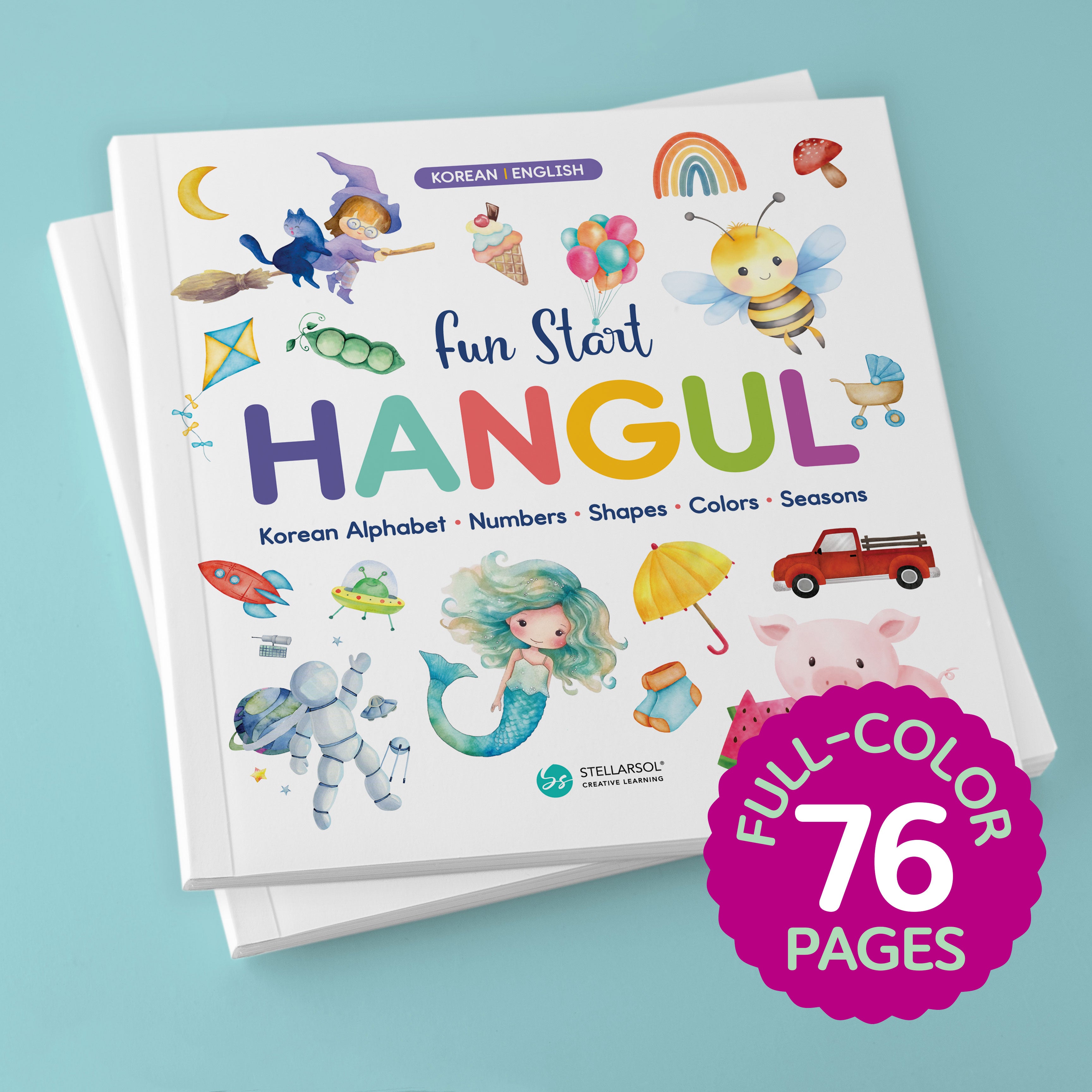 Hangul Book [ FULL COLOR ] – Stellarsol® Creative Learning